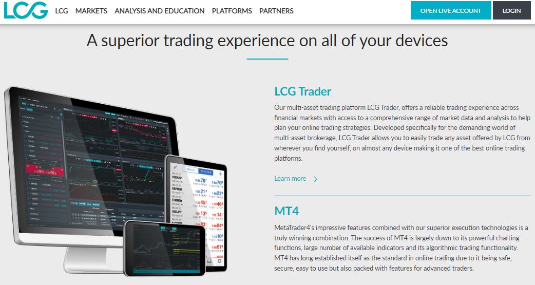 LCG London Capital Group Review: Reliable Forex Stock Broker